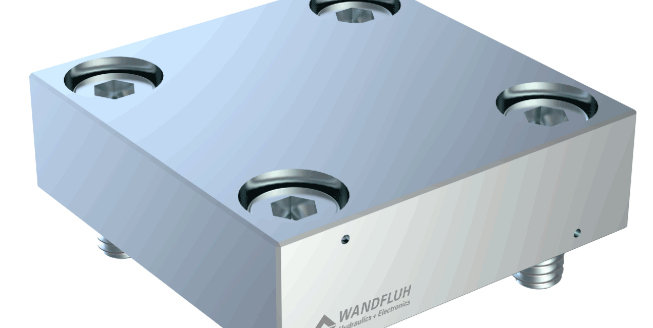 D16_4 Cover for check functions for 2 position,2-way cartridge valve