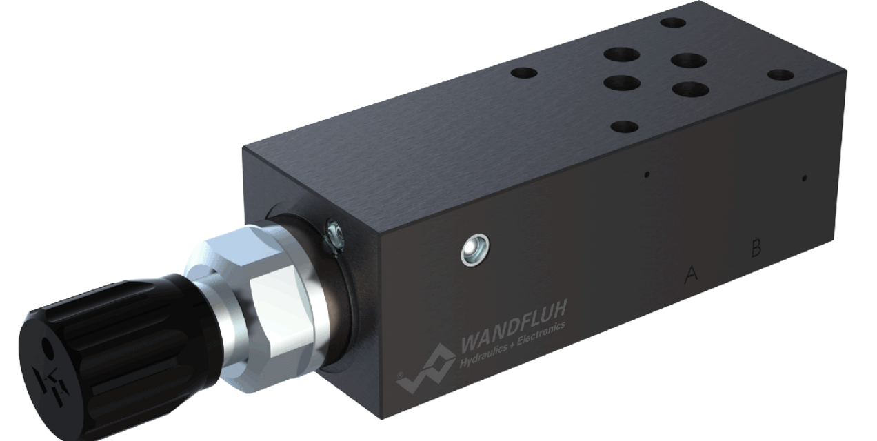 QD_A06 3-way flow control valve flange and sandwich construction